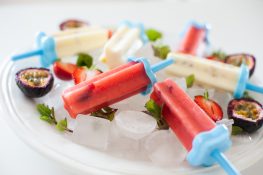 Healthy Fruit Icy Poles - The Cooking Collective