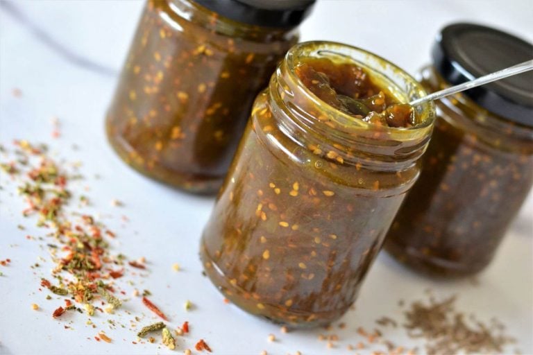 Old Fashioned Green Tomato Chutney - Relish - The Cooking Collective