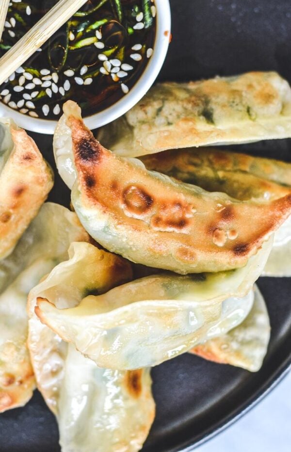 Prawn Gyoza Recipe (Pan Fried Dumplings) - The Cooking Collective