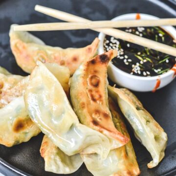 Prawn Gyoza Recipe (Pan Fried Dumplings) - The Cooking Collective