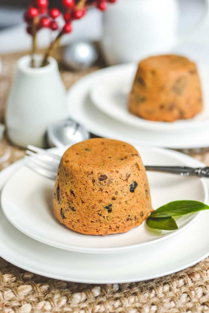 Mini Christmas Steamed Puddings - The Cooking Collective