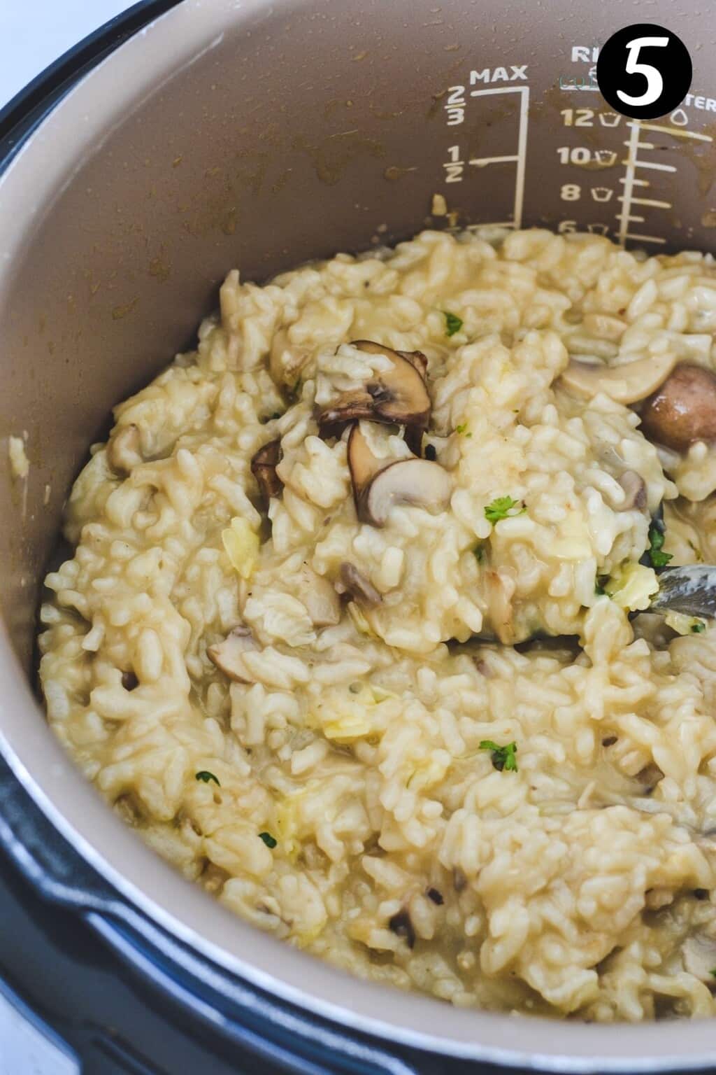 Risotto ai Funghi (Mushroom Risotto) | Slow or Pressure Cooker | Slow ...