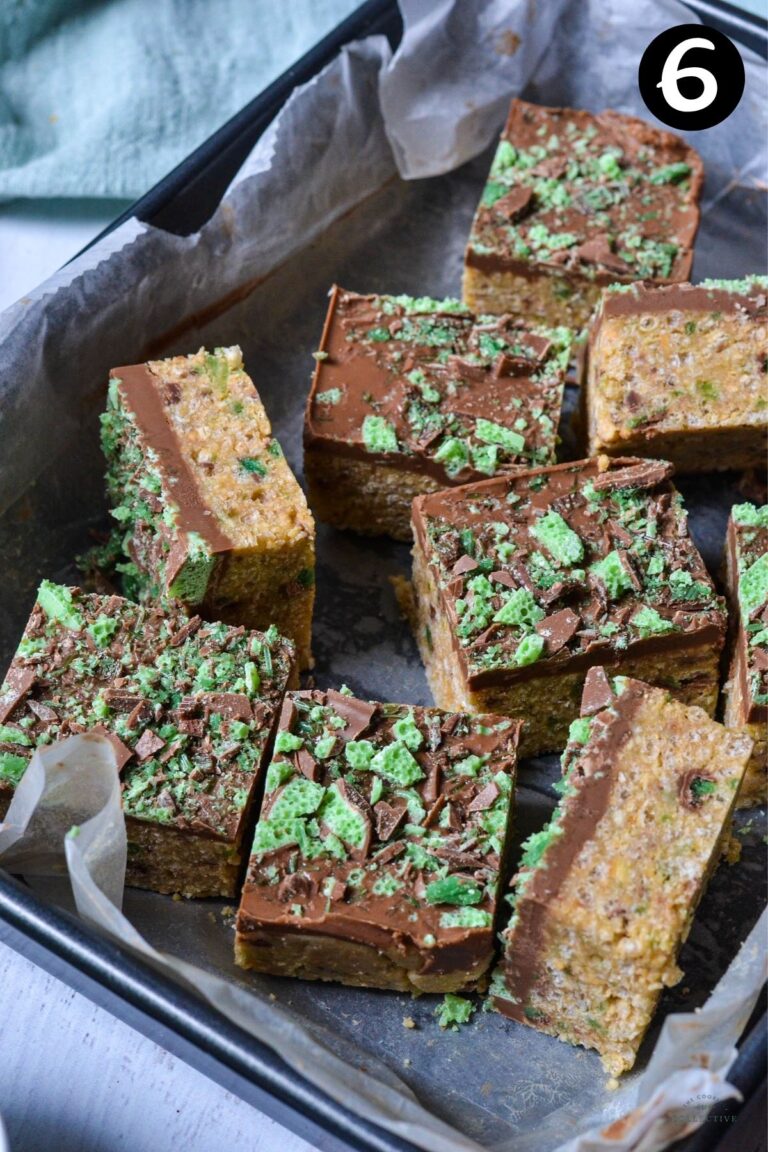 Choc Peppermint Slice - The Cooking Collective