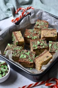 Choc Peppermint Slice - The Cooking Collective