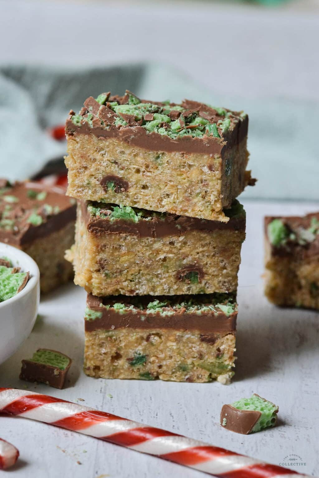 Choc Peppermint Slice - The Cooking Collective