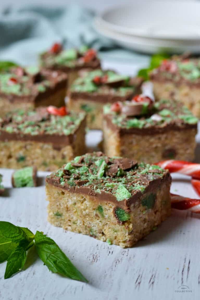 Choc Peppermint Slice - The Cooking Collective