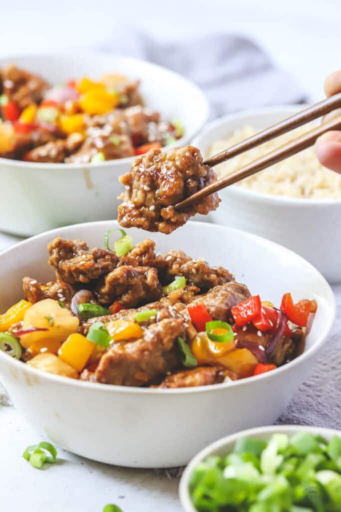 Battered Sweet and Sour Pork - The Cooking Collective