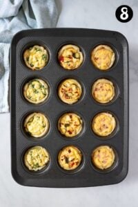 Puff Pastry Mini Quiches - Any Flavour - The Cooking Collective