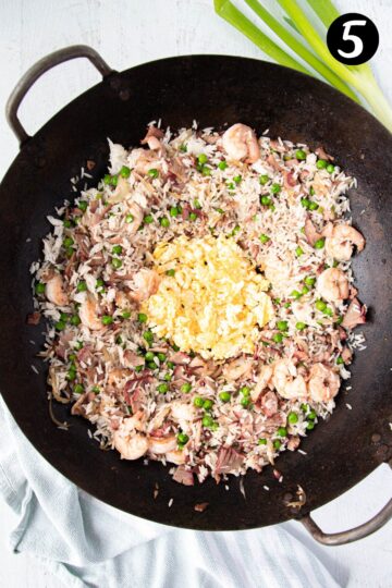 Prawn Fried Rice with Egg - The Cooking Collective