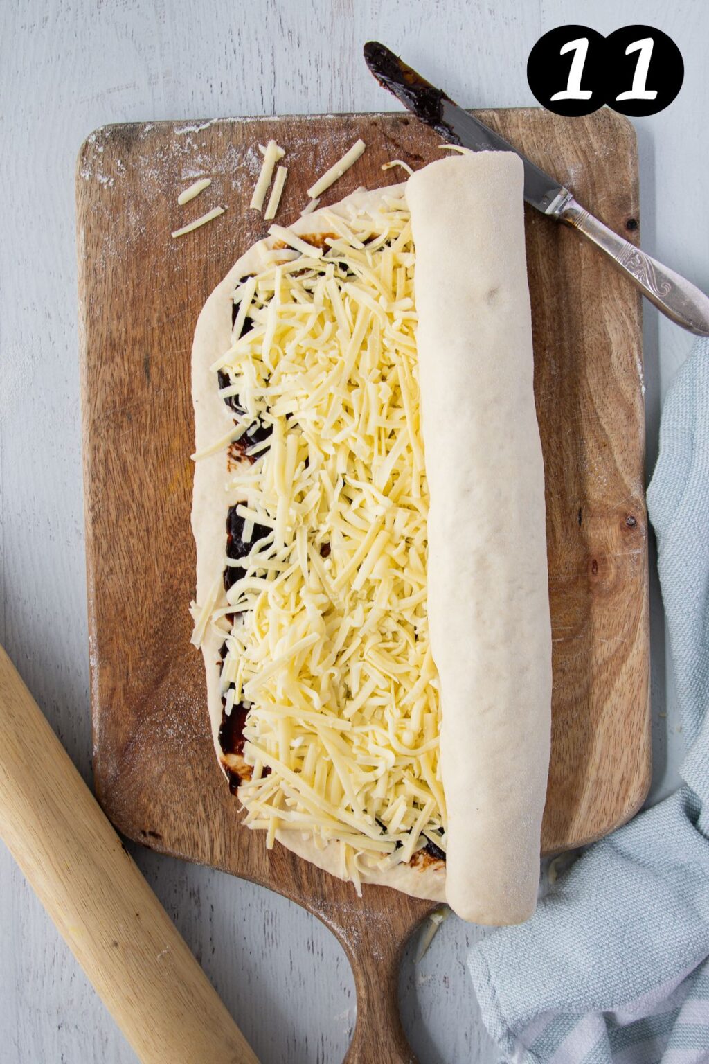 Cheese and Vegemite Scrolls - The Cooking Collective