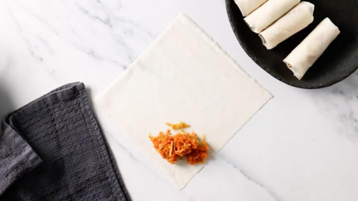 Vegetable Spring Rolls - The Cooking Collective