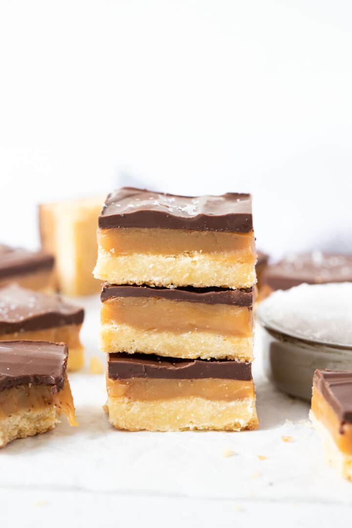 Caramel Slice - The Cooking Collective
