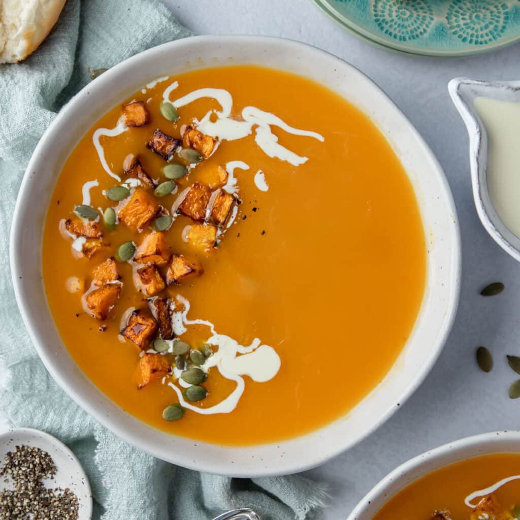 Roast Pumpkin and Carrot Soup - The Cooking Collective