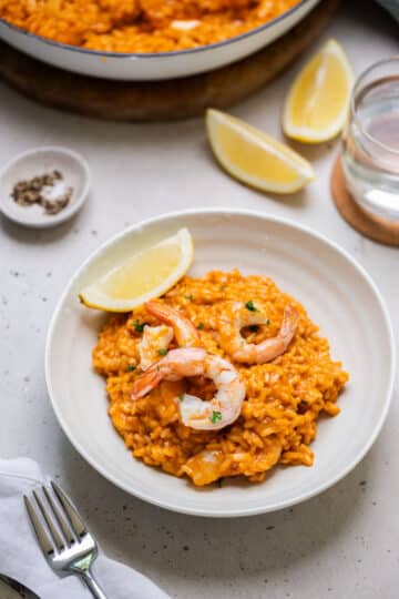 Creamy Prawn Risotto - The Cooking Collective