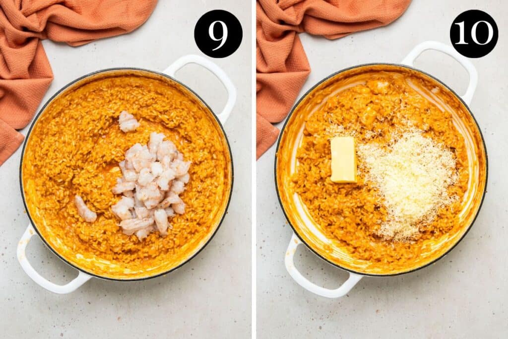 Creamy Prawn Risotto - The Cooking Collective