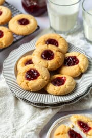 Easy Jam Drop Biscuits - The Cooking Collective