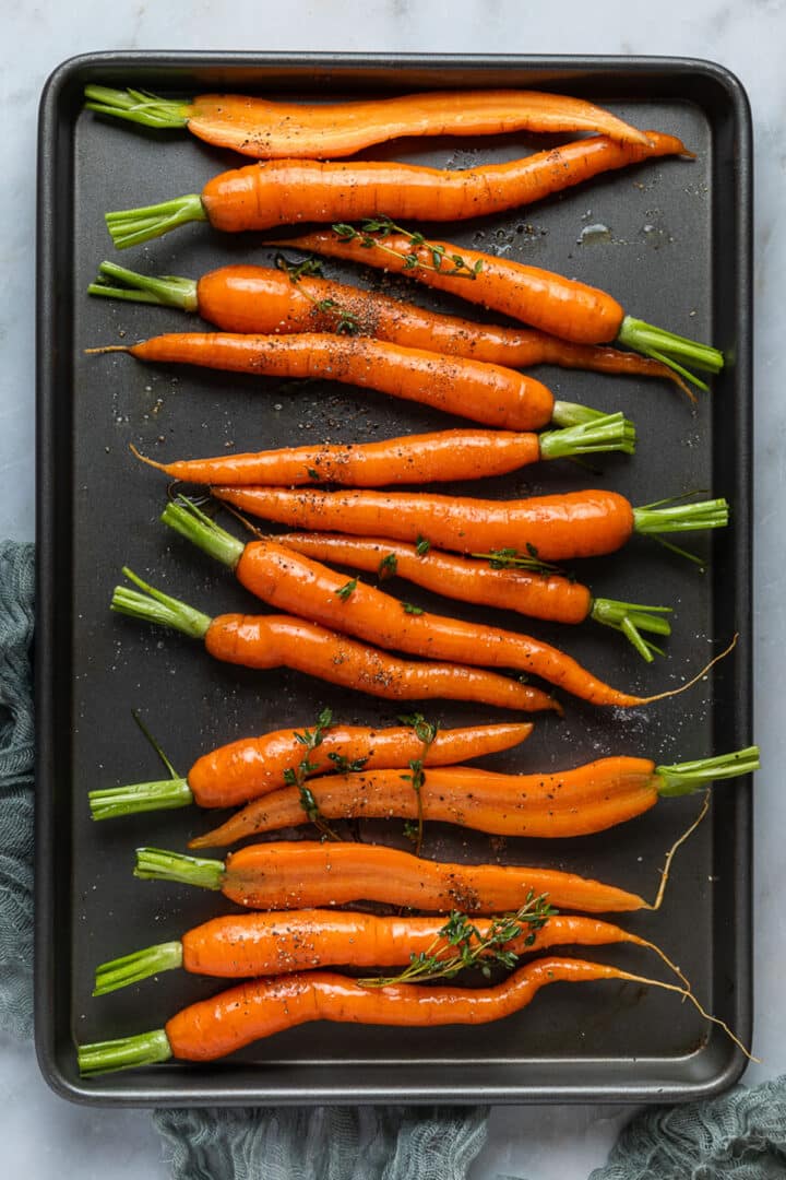 Roast Dutch Carrots with Honey - The Cooking Collective